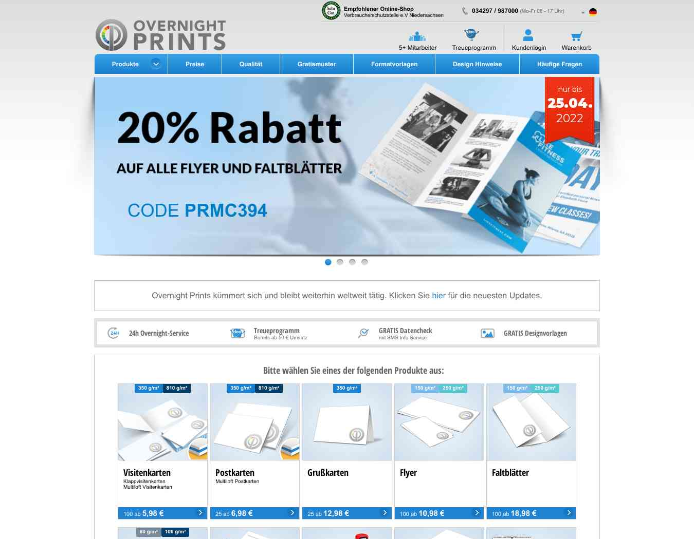 Overnightprints - 24h Overnight-Service ᐅ Online-Druckerei ...