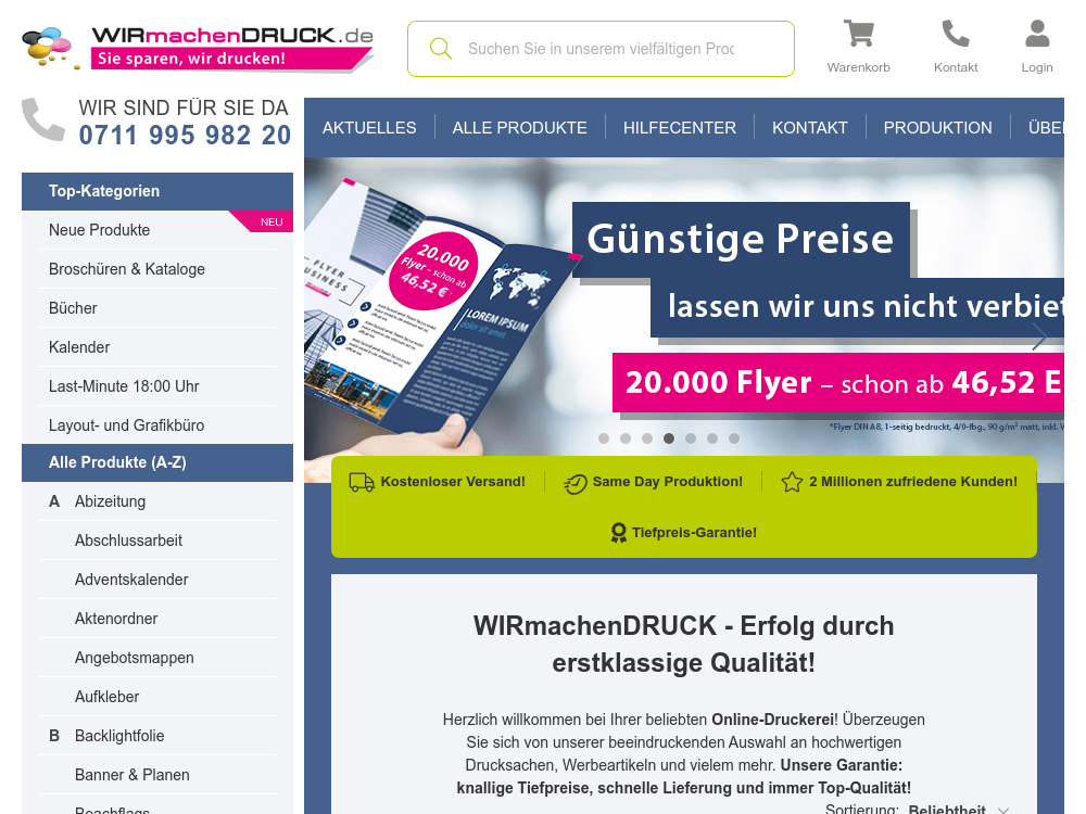 WIR machen DRUCK GmbH ᐅ Online-Druckerei - Digitaldruck.info